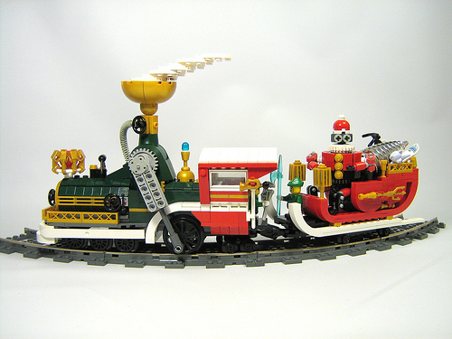 Christmas Wind-Up | The Lego Car Blog