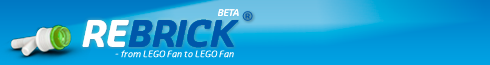 ReBrick BETA Logo | The Lego Car Blog