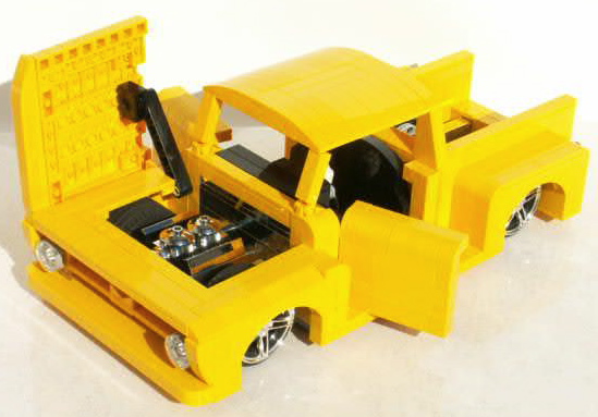 Lego Hot Rod Pick-up | The Lego Car Blog
