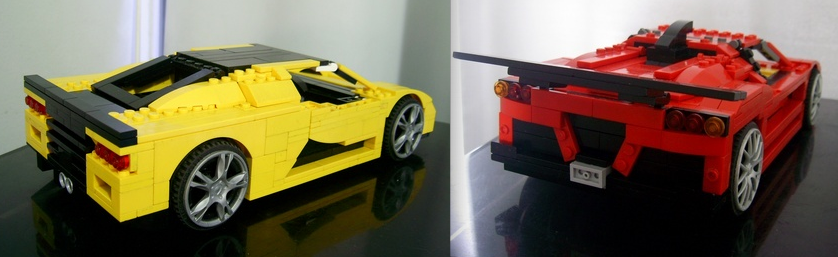 Lego Gumpert Apollo and SSC Aero | The Lego Car Blog