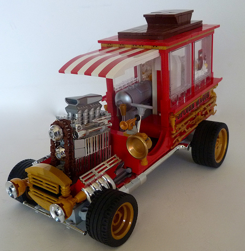 Popcorn Wagon | The Lego Car Blog