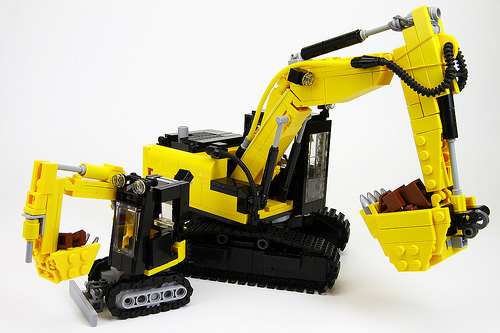 Lego Excavators | The Lego Car Blog