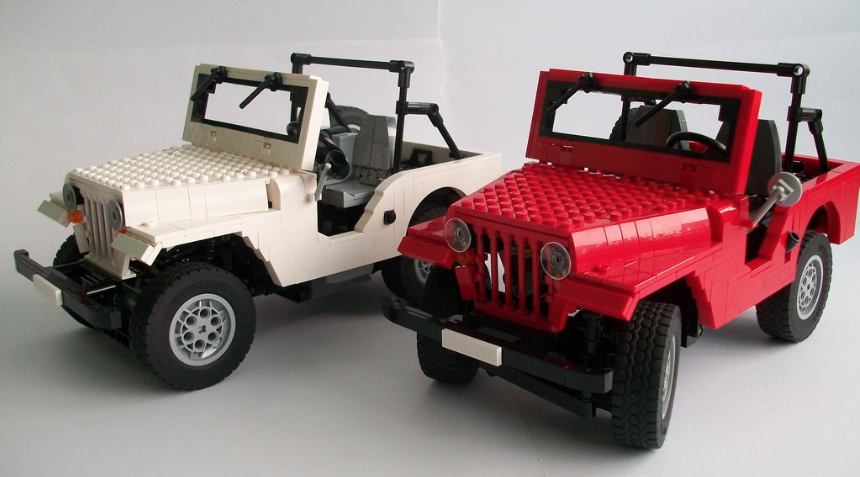 Twin Jeeps | The Lego Car Blog