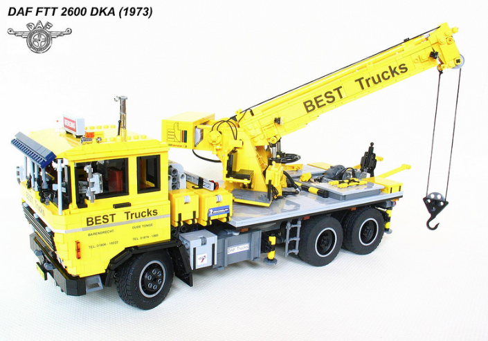 Lego DAF Truck Remote Control Technic | The Lego Car Blog
