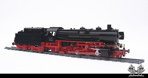 Lego German Baureihe 41-241 Polarstern | The Lego Car Blog