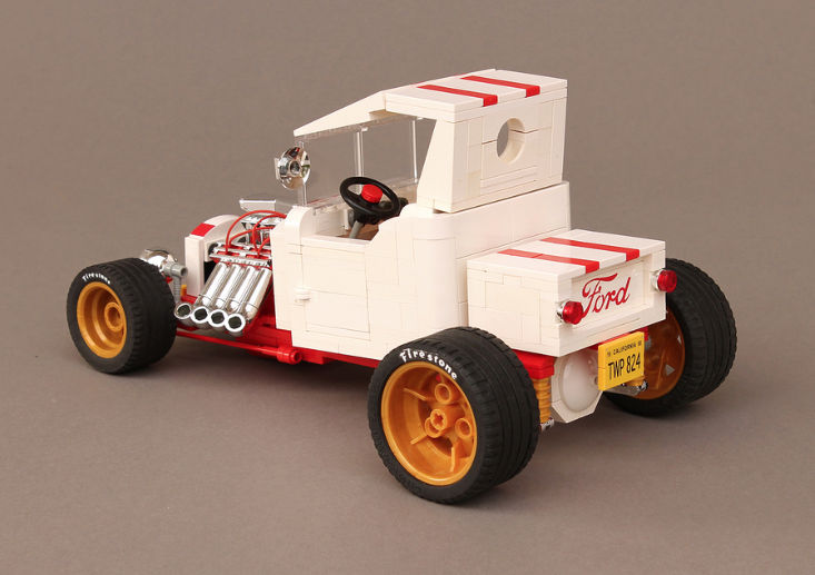 Lego Ford Model-T Hot Rod | The Lego Car Blog
