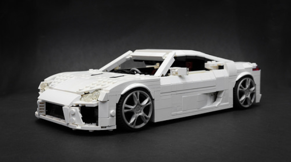 Lego Lexus LFA | The Lego Car Blog
