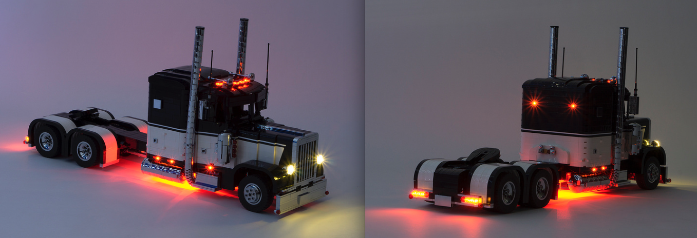 Lego Peterbilt 379 Truck | The Lego Car Blog
