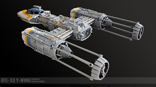 Y-Wing | The Lego Car Blog