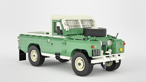 Lego Land Rover Series 2A | The Lego Car Blog