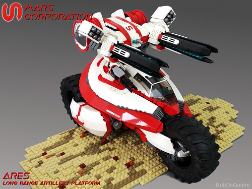 Lego Sci-Fi Gun Platform | The Lego Car Blog