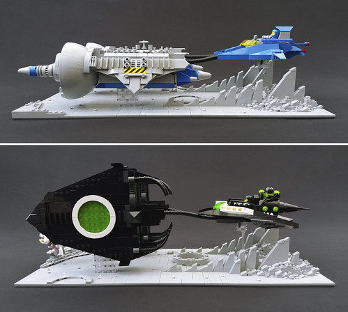 Lego Classic Space Pod Race | The Lego Car Blog