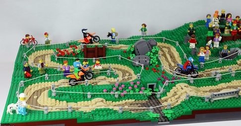 Lego Motocross | The Lego Car Blog