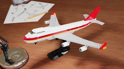 Lego Boeing 747 Airliner | The Lego Car Blog