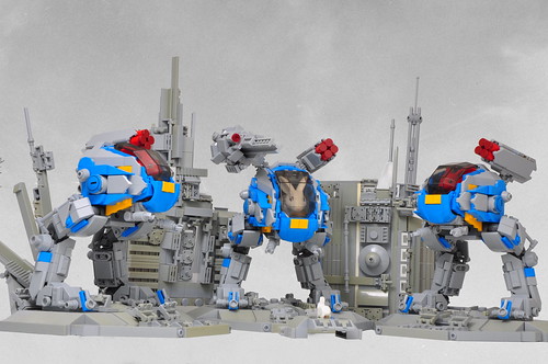Lego Bunny Mech | The Lego Car Blog