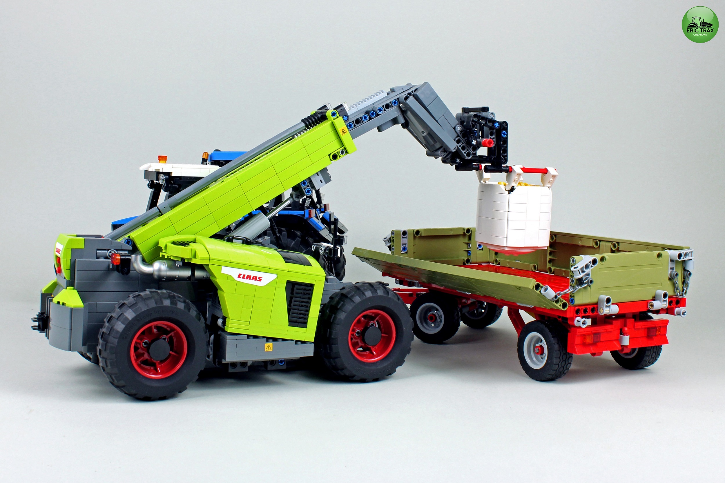 Lego Claas Telehandler Eric Trax | The Lego Car Blog