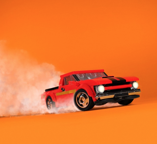 Lego Aussie Coupe Utility | The Lego Car Blog