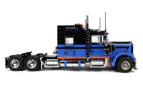 Lego Kenworth W900 Truck | The Lego Car Blog