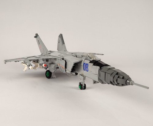 Lego MiG-25P Foxbat | The Lego Car Blog