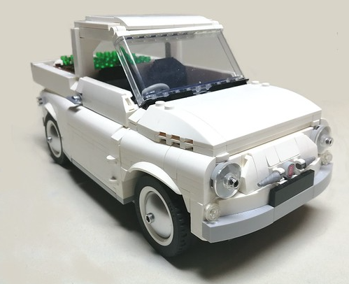 Lego Fiat 500 Camioncino | The Lego Car Blog