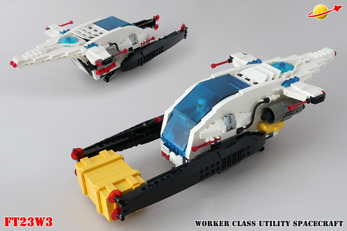 Lego Futuron Spaceship | The Lego Car Blog
