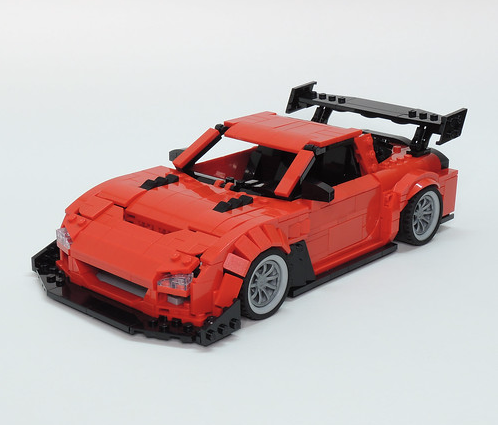 Lego Mazda RX-7 TCP Magic | The Lego Car Blog