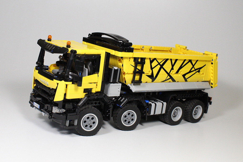 Lego Iveco T-Way Tipper Truck | The Lego Car Blog