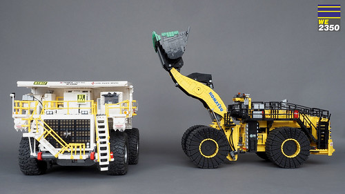 Lego Komatsu WE2350 Wheel Loader | The Lego Car Blog
