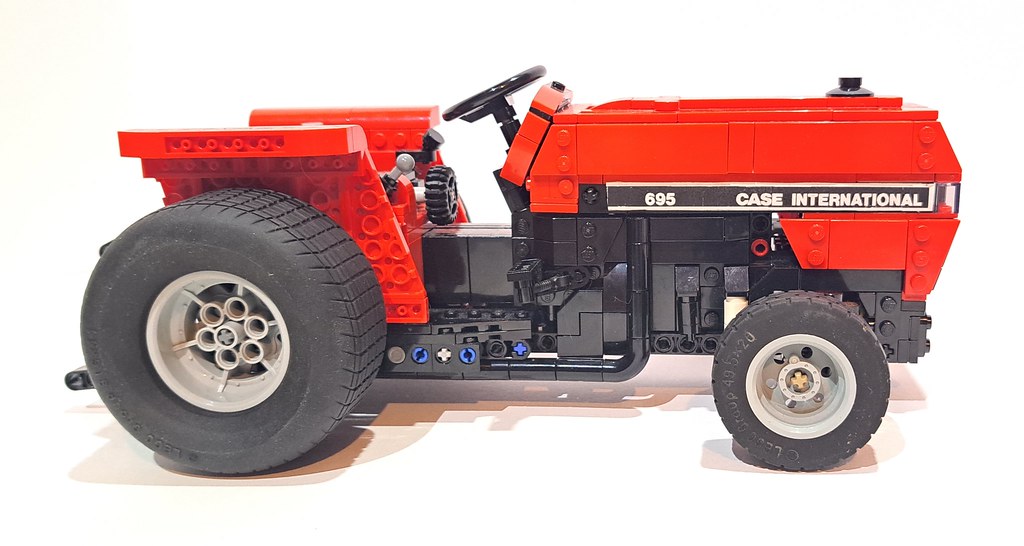 Lego Case Tractor | The Lego Car Blog