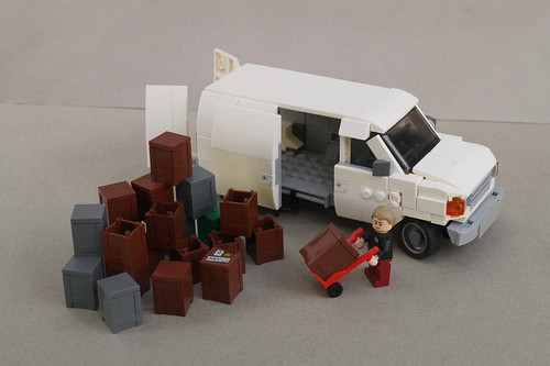 Lego Ford Econoline Van | The Lego Car Blog