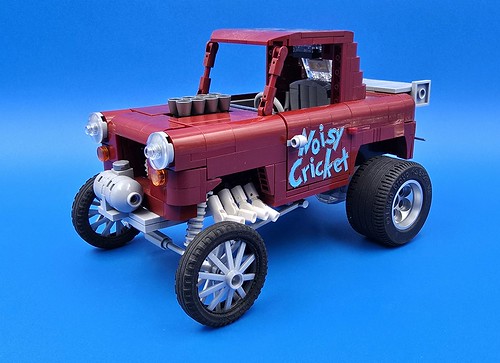 Lego Vespa 400 Gasser Hot Rod | The Lego Car Blog