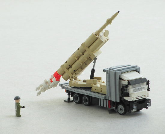 Lego Iveco Trakker Fath-360 Missile Launcher | The Lego Car Blog