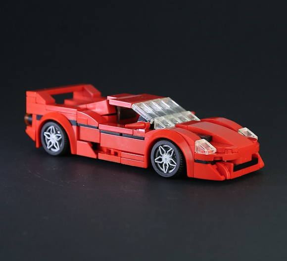 Lego Ferrari F50 | The Lego Car Blog
