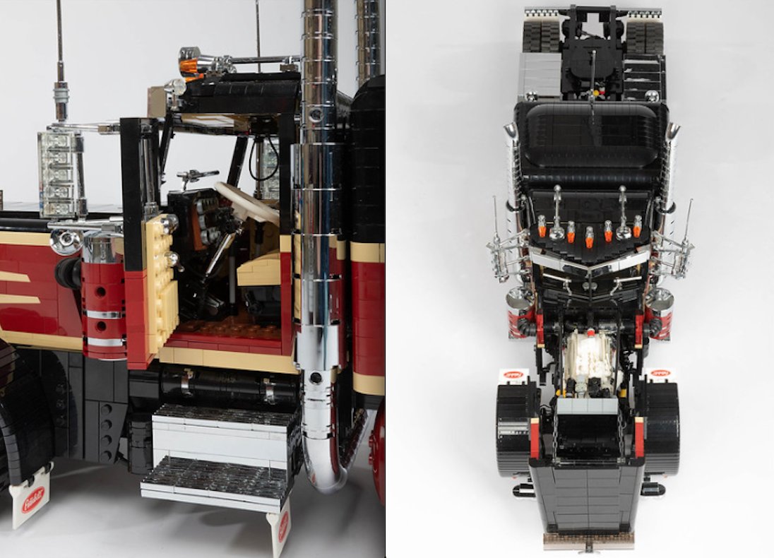Lego Peterbilt 359 Truck | The Lego Car Blog