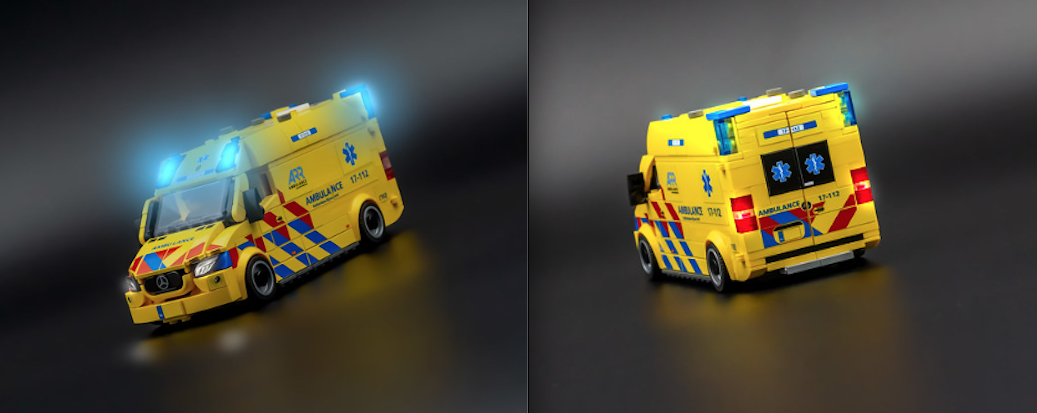 Lego Mercedes-Benz Sprinter Ambulance | The Lego Car Blog