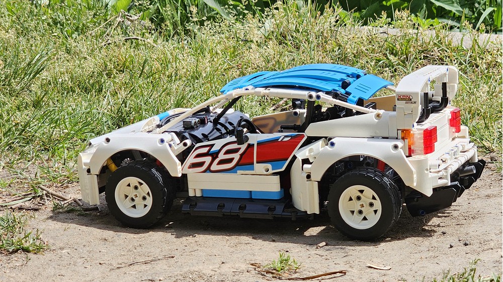 Lego Ford Fiesta Rally Car RC | The Lego Car Blog